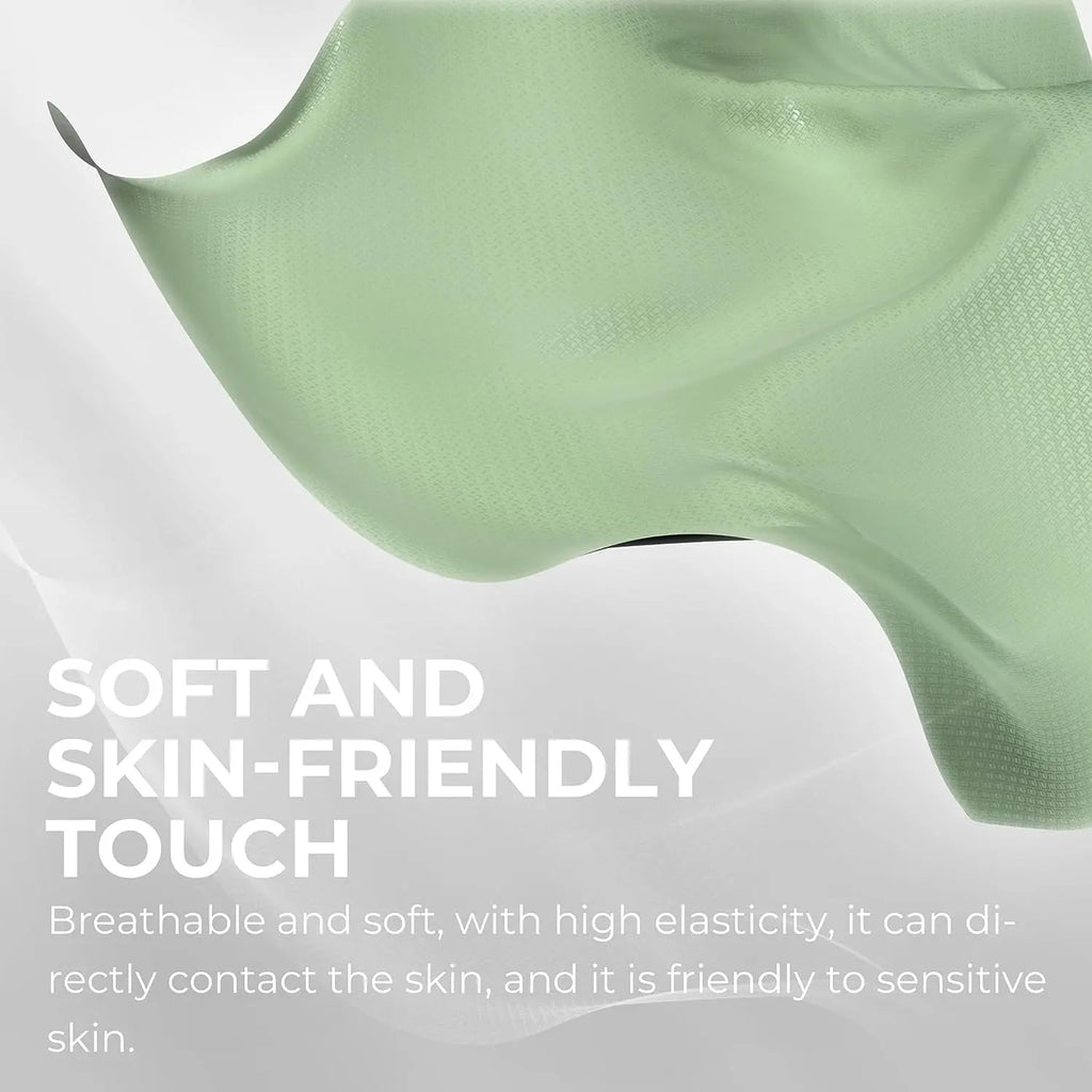 Dowinx 6657D Green Gaming Chair Breathable Fabric Massage with Footrest ...