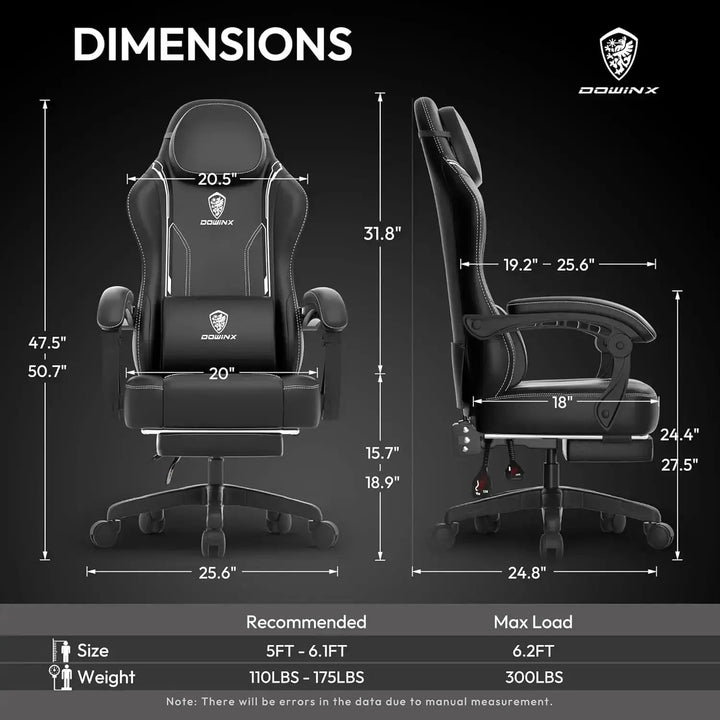DOWINX® gaming chairs - Work from home in comfort – DOWINX GAMING CHAIR