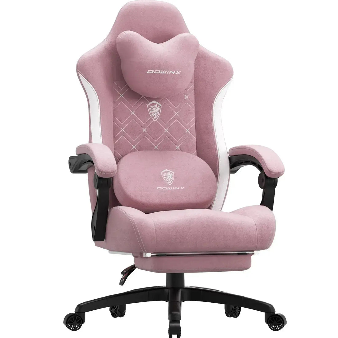 Dowinx PINK Gaming Chair with Heated Massage,Wide and High Back, Pocket ...